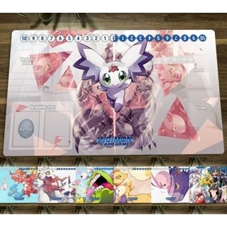 New Multiple Styles DTCG Duel Playmat Digimon Angewomon & Ladydevimon ...