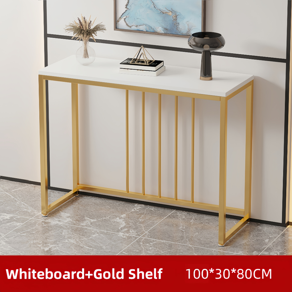 Meja Tepi Nordic Modern Console Table Meja Aesthetic Side Table Meja ...