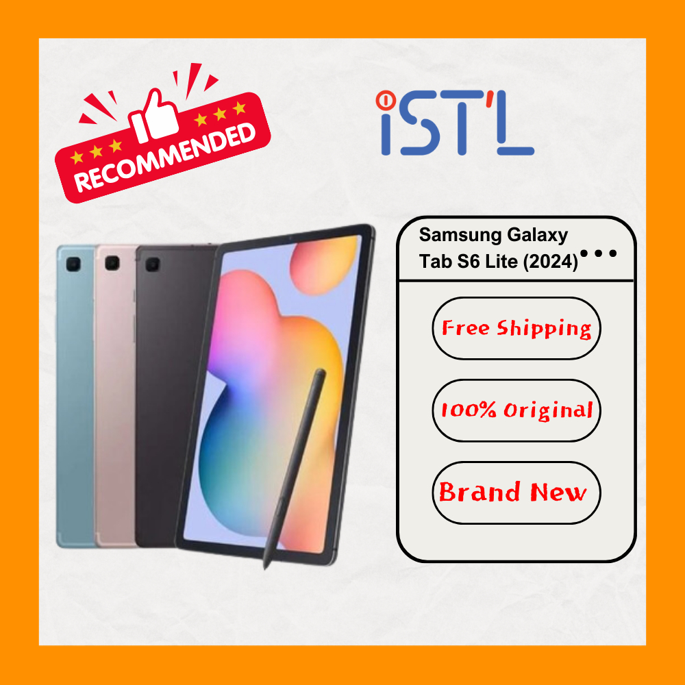 Samsung Galaxy Tab S6 Lite (2024) P620 10.4 inch WiFi 4GB 128GB | Shopee Malaysia