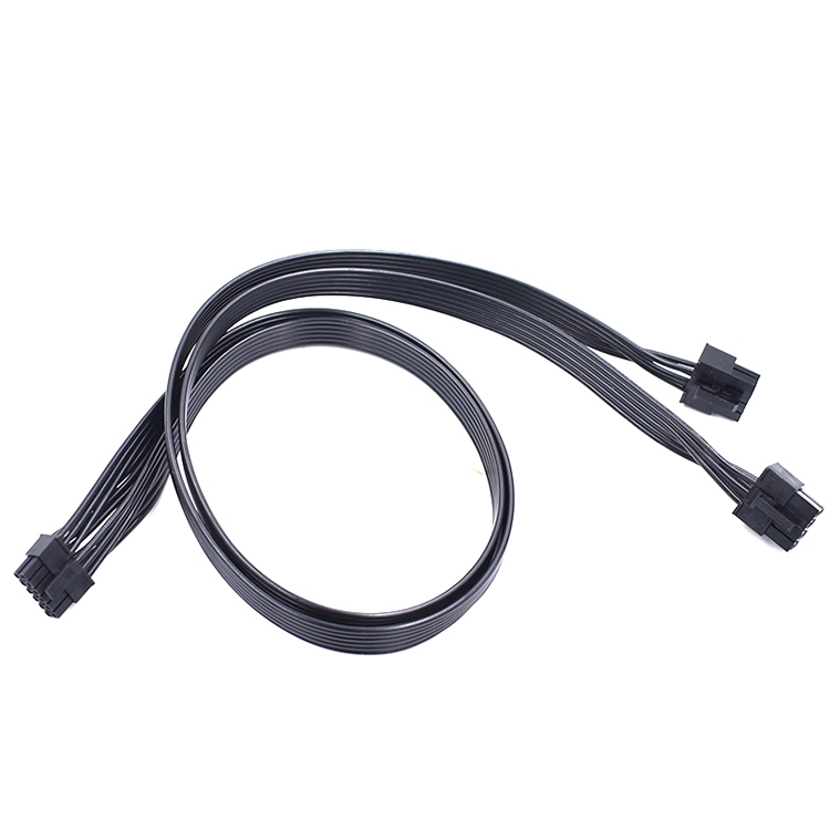 12 Pin GPU Cable for EVGA P2/G2/G3 PSUs Dual PCIe 8 Pin Male to Mini 12 ...