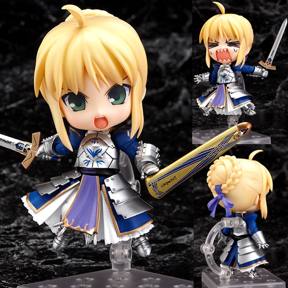 Nendoroid figure 121, color changing #saber, blue armor, can move, toys ...