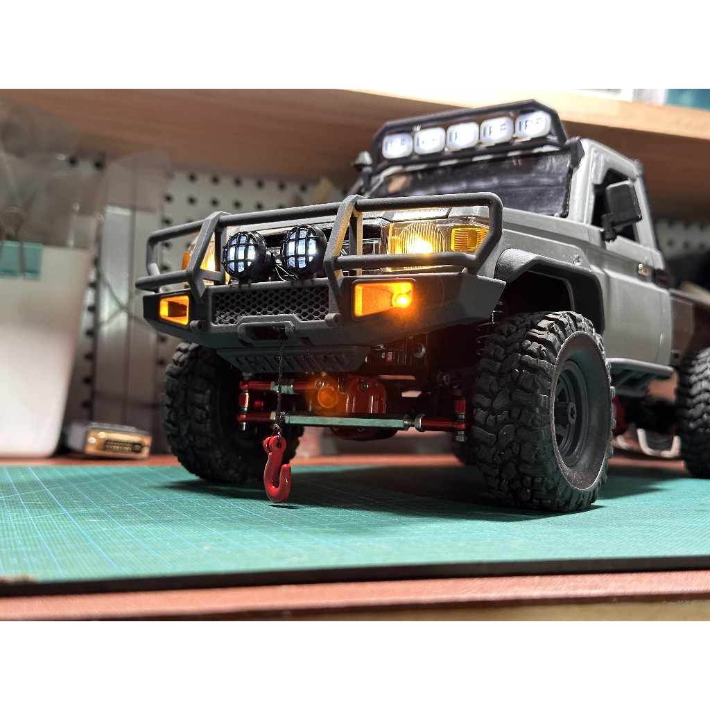 KOShobby ARB style modified front bumper for MNRC MN82 upgrade 3D ...