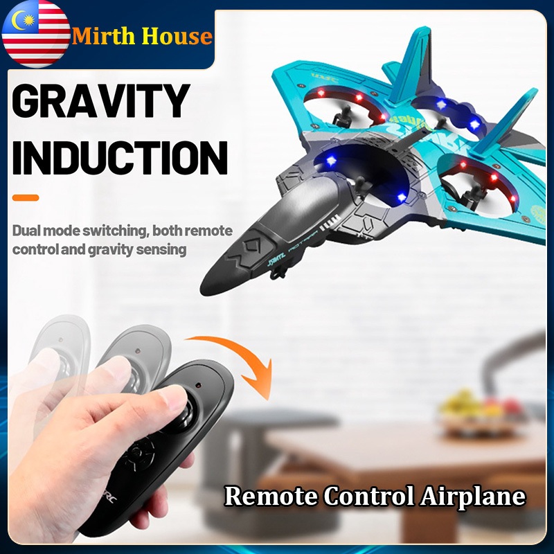 RC Airplane toy kapal terbang 2.4G fighter Remote Control Airplane ...