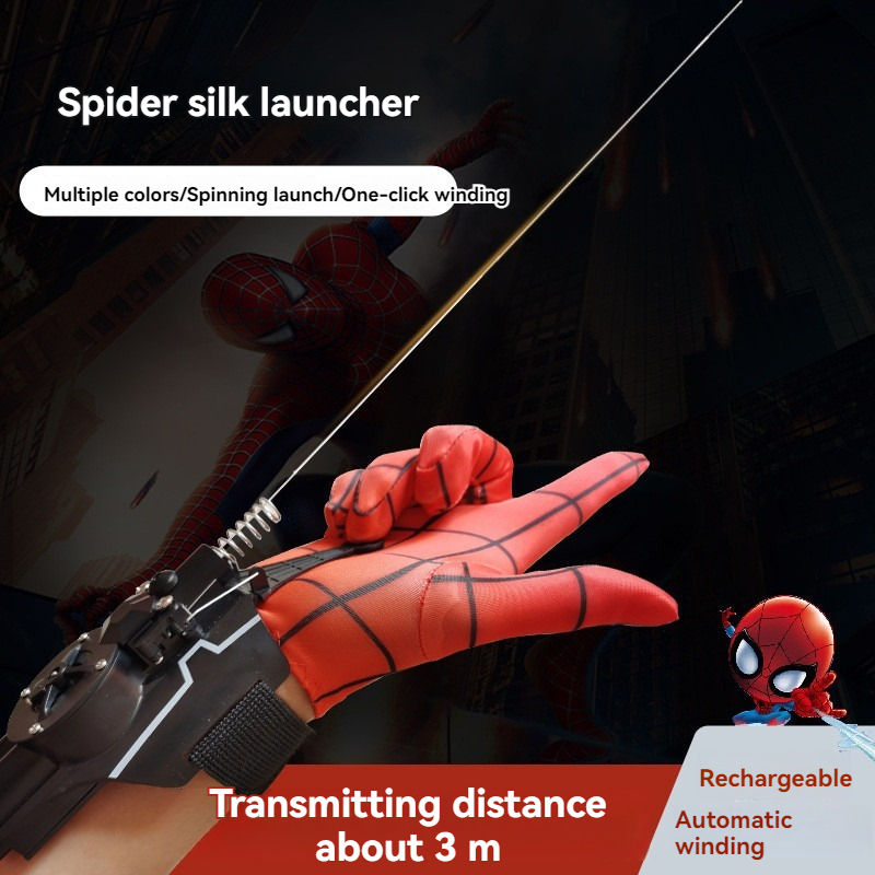 蜘蛛俠 發射器 spiderman web shooter real jaring spiderman web shooter real ...