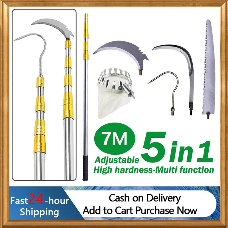 【In Stock & Fast Dispatch】7 Meter Telescopic Rod Flower Rod Fishing ...