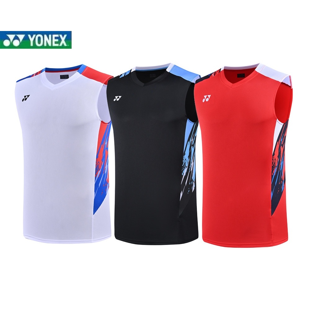 Yonex Badminton Sports Shirt 2024 New Men's and Women's Sweatwicking ...