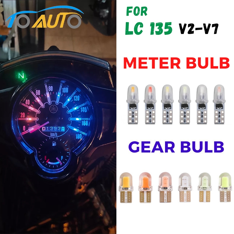 [Ready Stock] YAMAHA LC 135 V2 34567 METER GEAR LED BULB Tukar Lampu ...