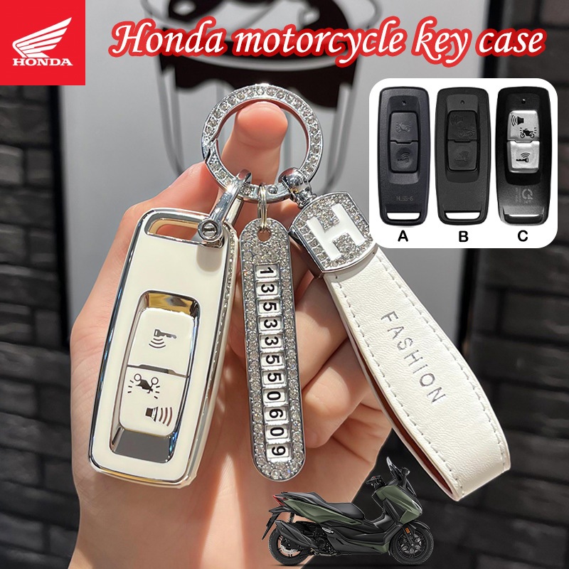 Honda Motorcycle key case for Honda pcx 160/Adv 350/Forza 350/click 160 ...