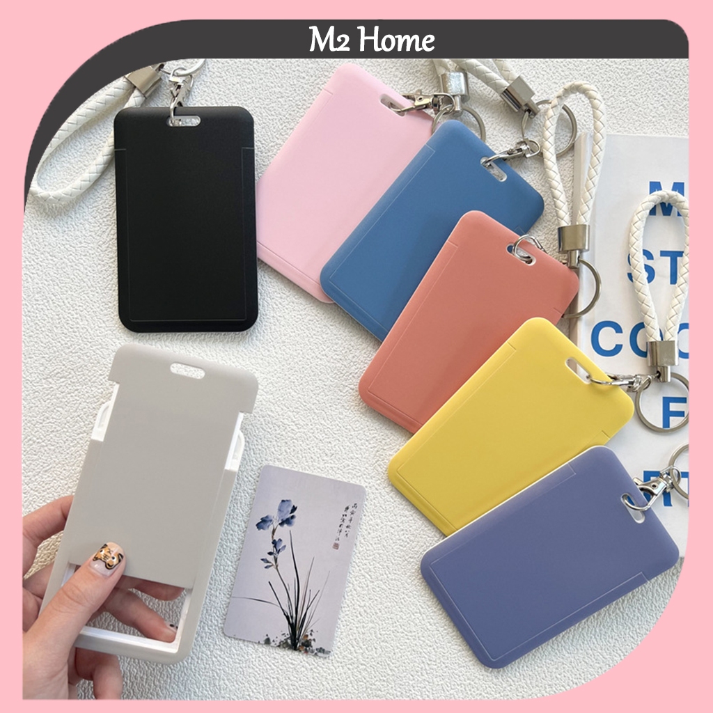 *READY STOCK AT MALAYSIA*Sliding Card Holder Plastic Protective Card ...