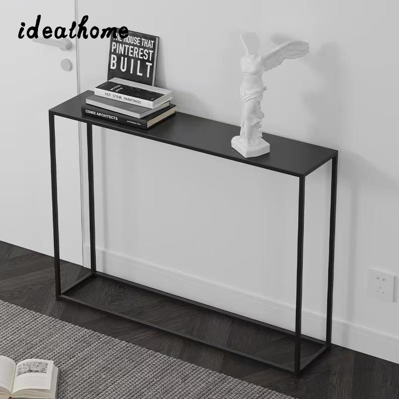 Console Table Iron Corner Table Corridor Entrance Table Display Shelf ...