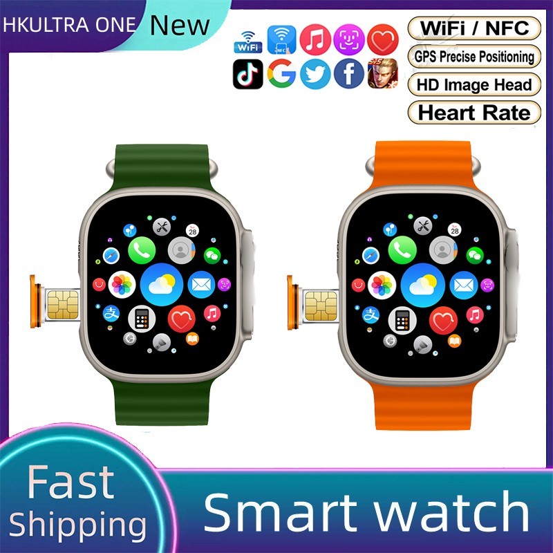 Original New HK ULTRA ONE 4G Call Smart Watch 2.02 AMOLED 2GBRAM 16GB ...