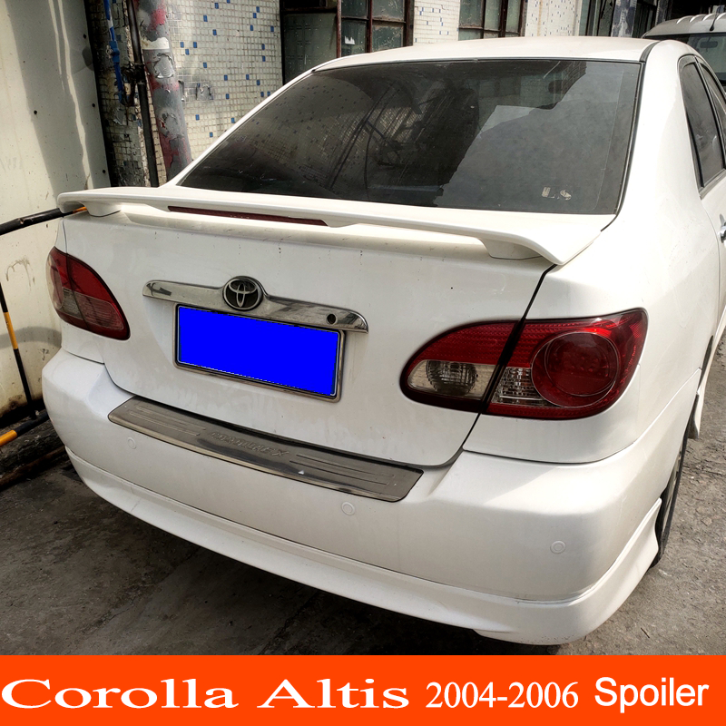 Corolla Altis 2004-2006 ABS Material Car Rear Trunk Boot Spoiler for ...