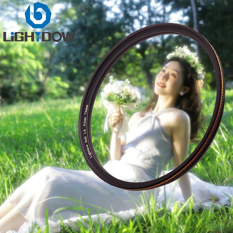 Lightdow 1/4 White Soft Lens Filter for 49/52/55/58/62/67/72/77/82mm | Shopee Malaysia