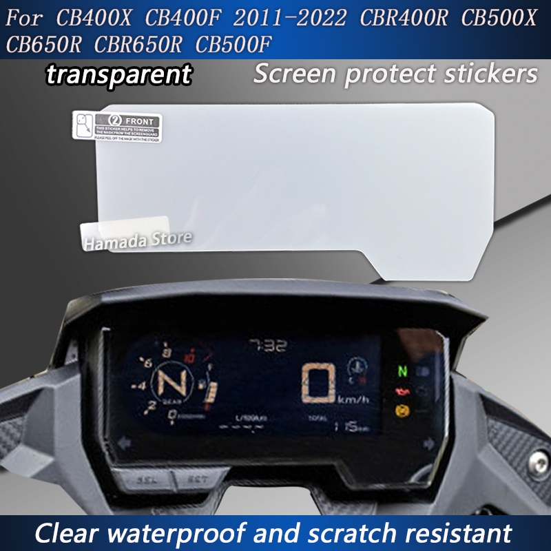 For HONDA CB400X CB500X CB500F CB650R CBR650R CB400F Transparent TPU ...