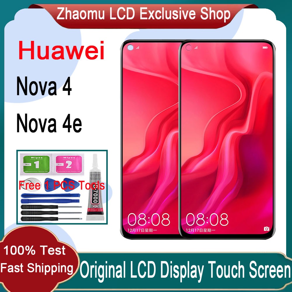 Original Huawei Nova 4 Nova 4e LCD Display Touch Screen Replacement | Shopee Malaysia