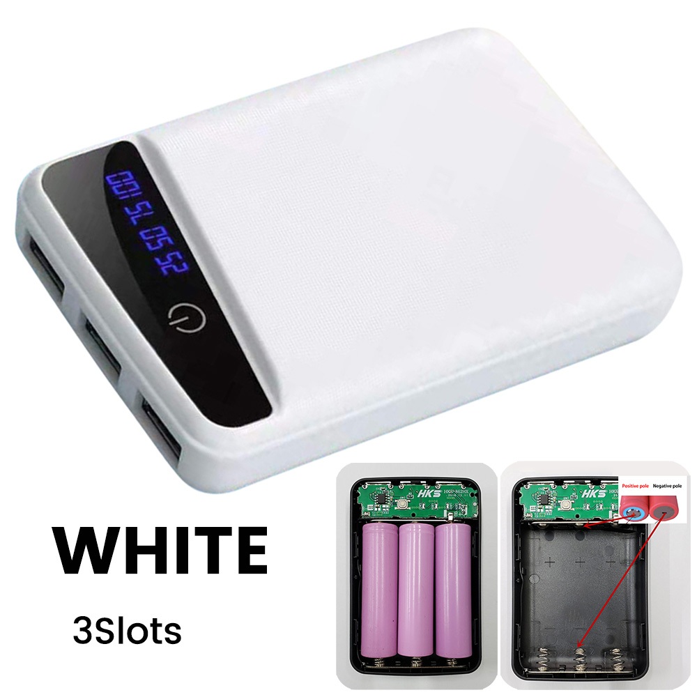 18650 Battery Charger Box Portable Power Bank Kit DIY DIY Fast Charging ...