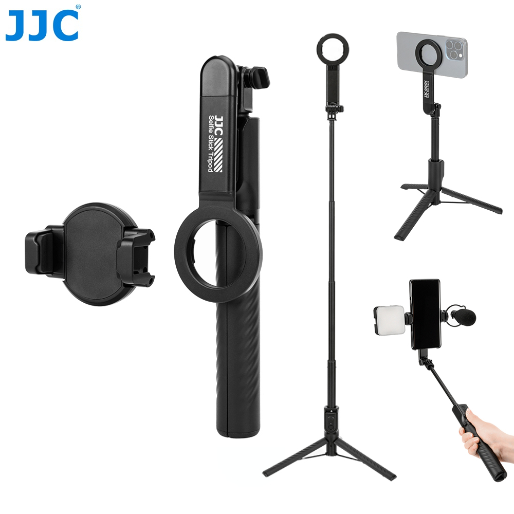 JJC Magnetic Selfie Stick MagSafe Tripod Bluetooth Remote for Android ... JJC Magnetic Selfie Stick MagSafe Tripod Bluetooth Remote for Android ...