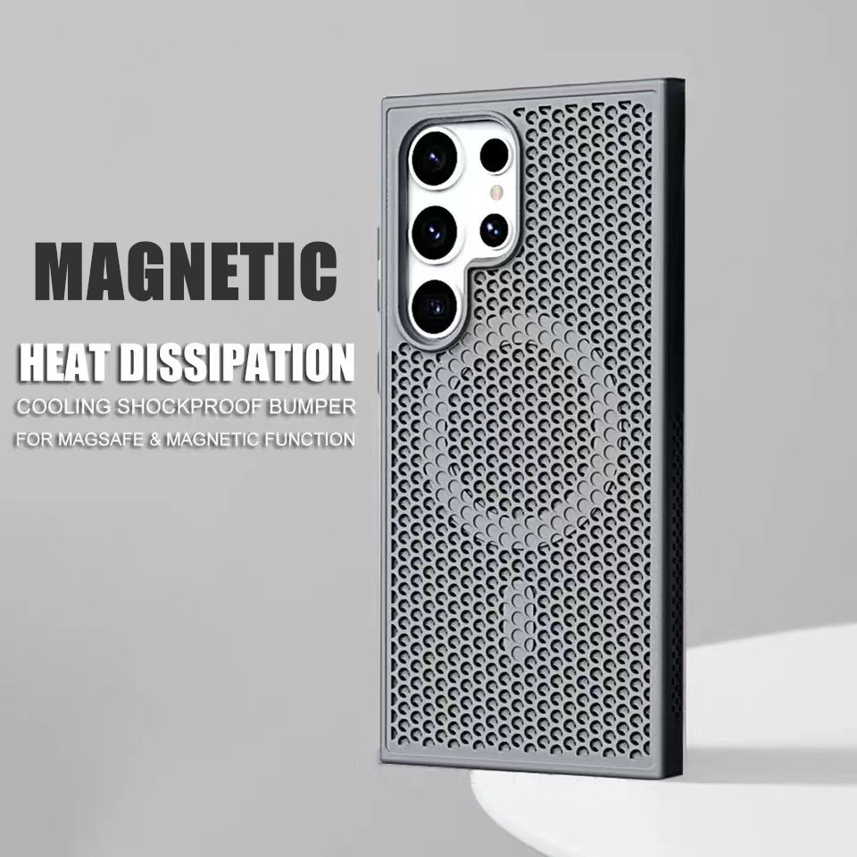 Magnetic Heat Dissipation Case for Samsung Galaxy S25 Ultra S24 Ultra ...