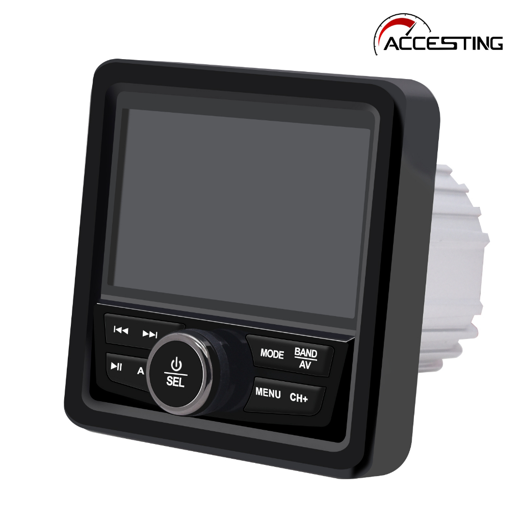 Marine MP3 MP5 Player Bluetooth Digital Media Stereo Receiver with ...