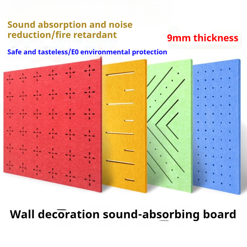 Sound Absorption Board Polyester Fiber Perforated Sound Absorption ...