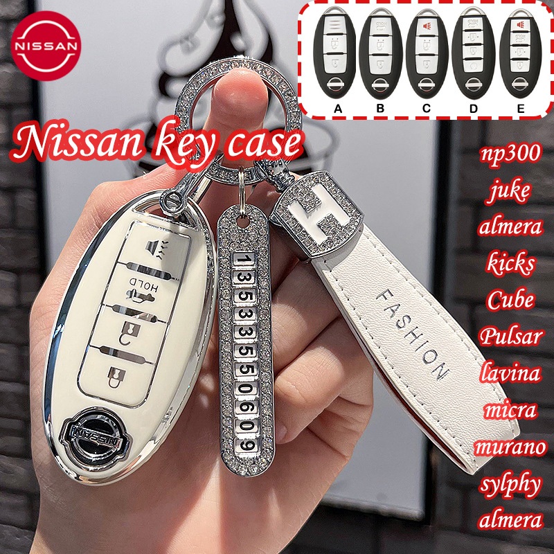 Nissan key case 2/3/4buttons for Nissan np300/juke/almera/March/teana ...