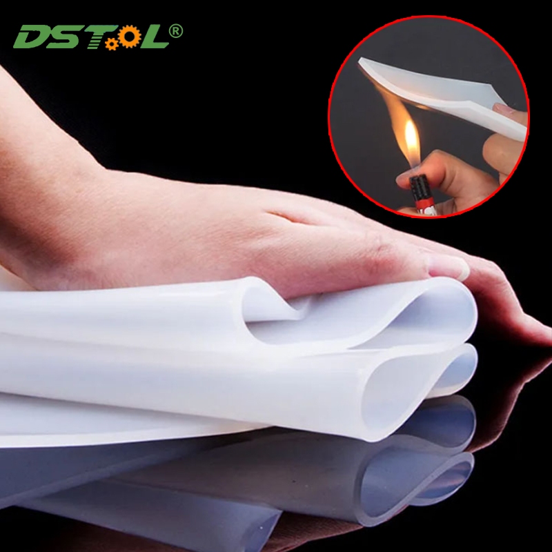 Translucent Silicone Rubber Sheet VMQ Sheeting Pad Vacuum Press Oven ...