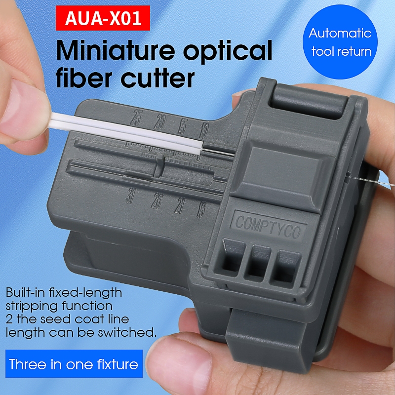 COMPTYCO AUA-X01 Mini optical fiber cutter FTTH cable cutter cold ...