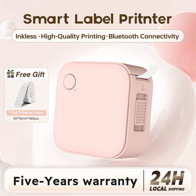 🔥Lowest Price🔥 Label Printer Portable Mini Inkless Thermal Printer ...