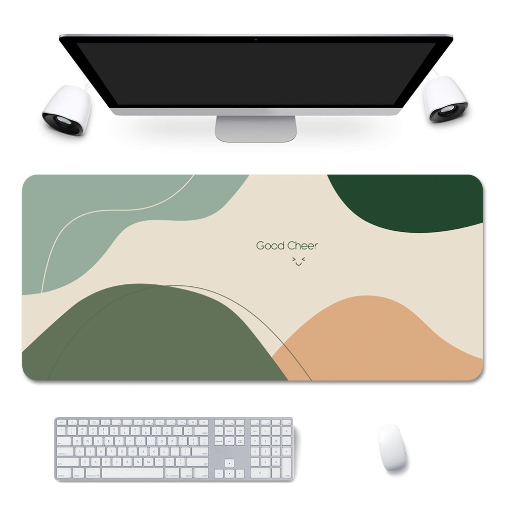 Large Mouse Pad Morandi Color Creative Design Mousepads 3mm Thicken ...