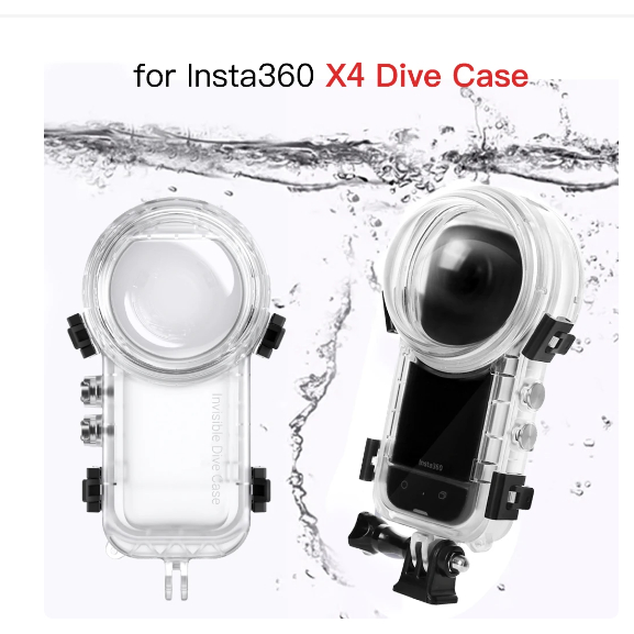 50 meter waterproof shell suitable for Insta360 X4 sports camera 8k X4 ...
