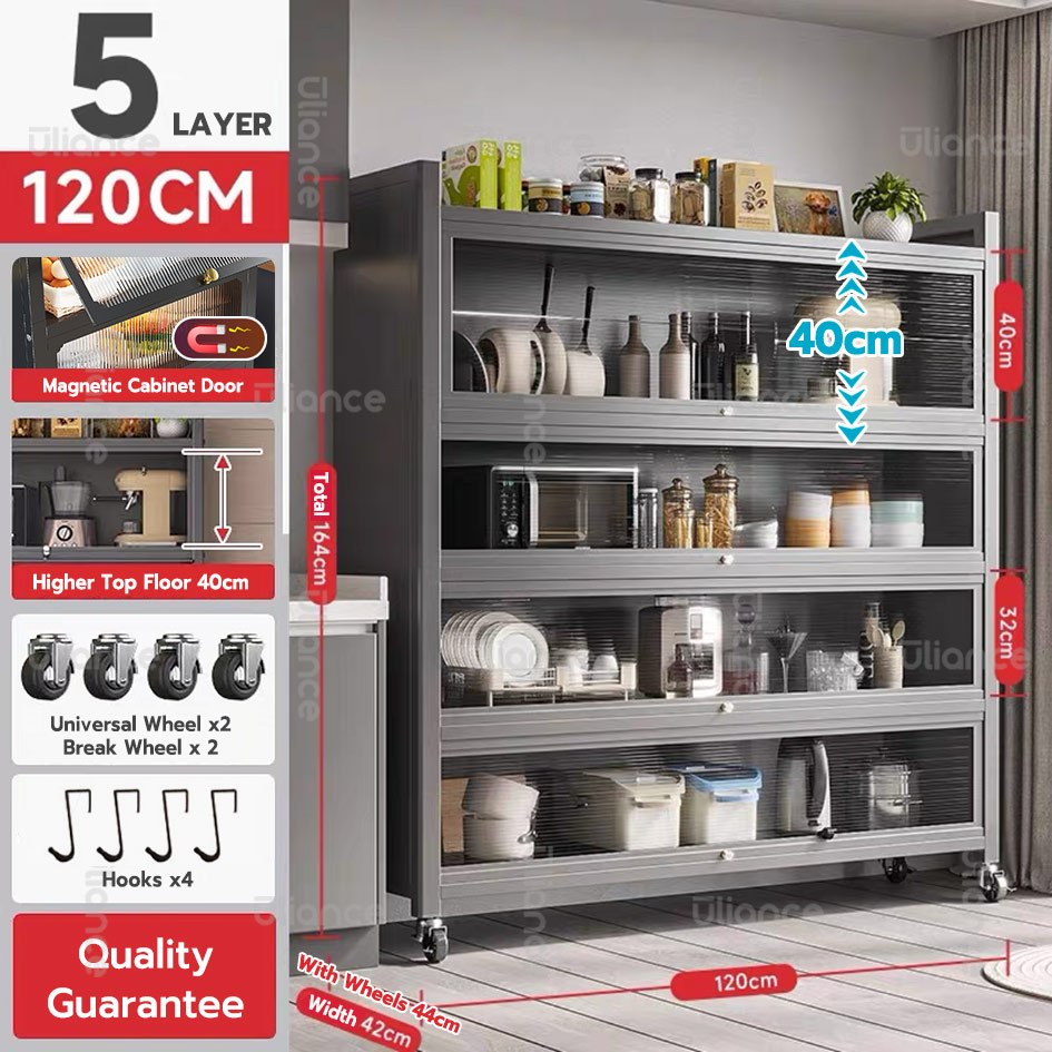 Uliance Kitchen Cabinet Kabinet Dapur Almari Dapur Cabinet Dapur Rack ...