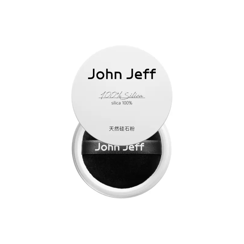 John Jeff Natural Silica Powder Good Night Powder Traceless Honey ...