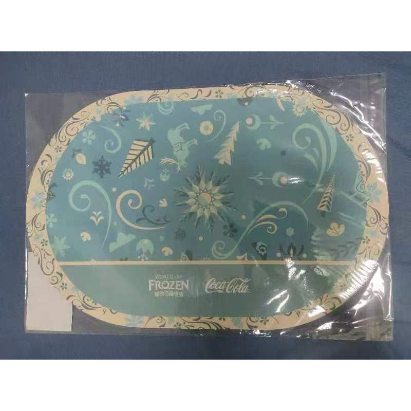 Ready Stock Disney Frozen World & Coca-Cola Co-Branded Table Mat ...