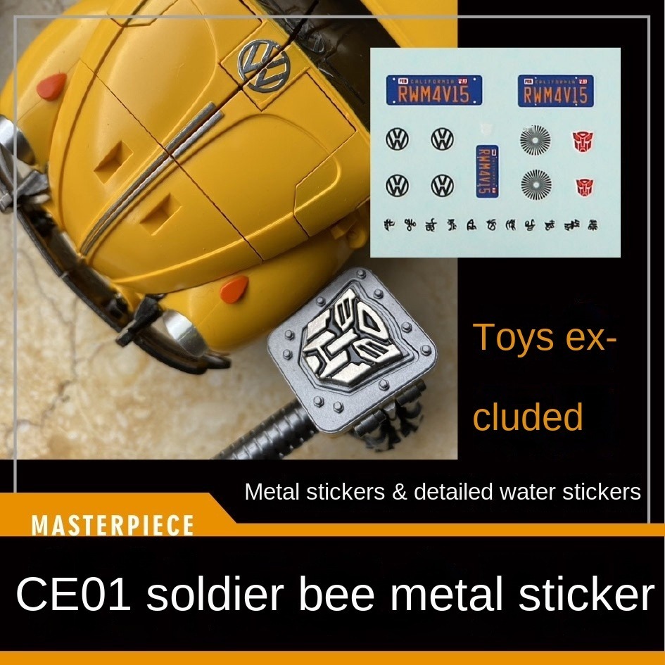 [RICK WATER DECAL]CE01 Bumblebee transformers model | Shopee Malaysia