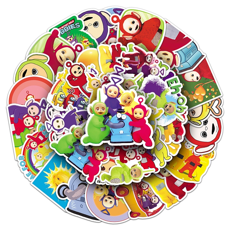 10/50 Pcs/Set Handmade Cartoon Funny Cute Teletubbies Fashionable ...