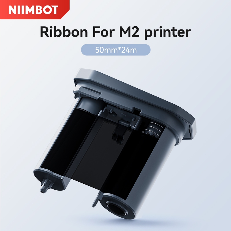 NIIMBOT M2 ribbon carbon tape 50mm * 24m long resin based carbon tape ...