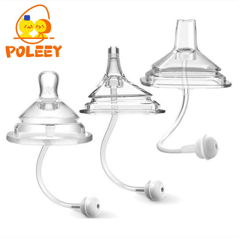 Heggen Baby Pacifier Wide-caliber Soft Pacifier And Straw Anti-drip ...