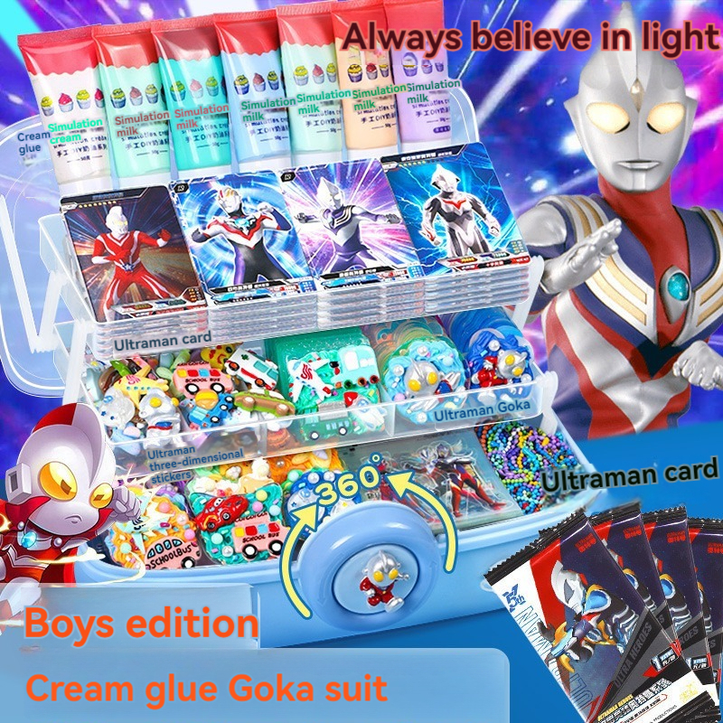 guka cream set murah goo goo card diy goo card set Goo Card Cream Glue ...