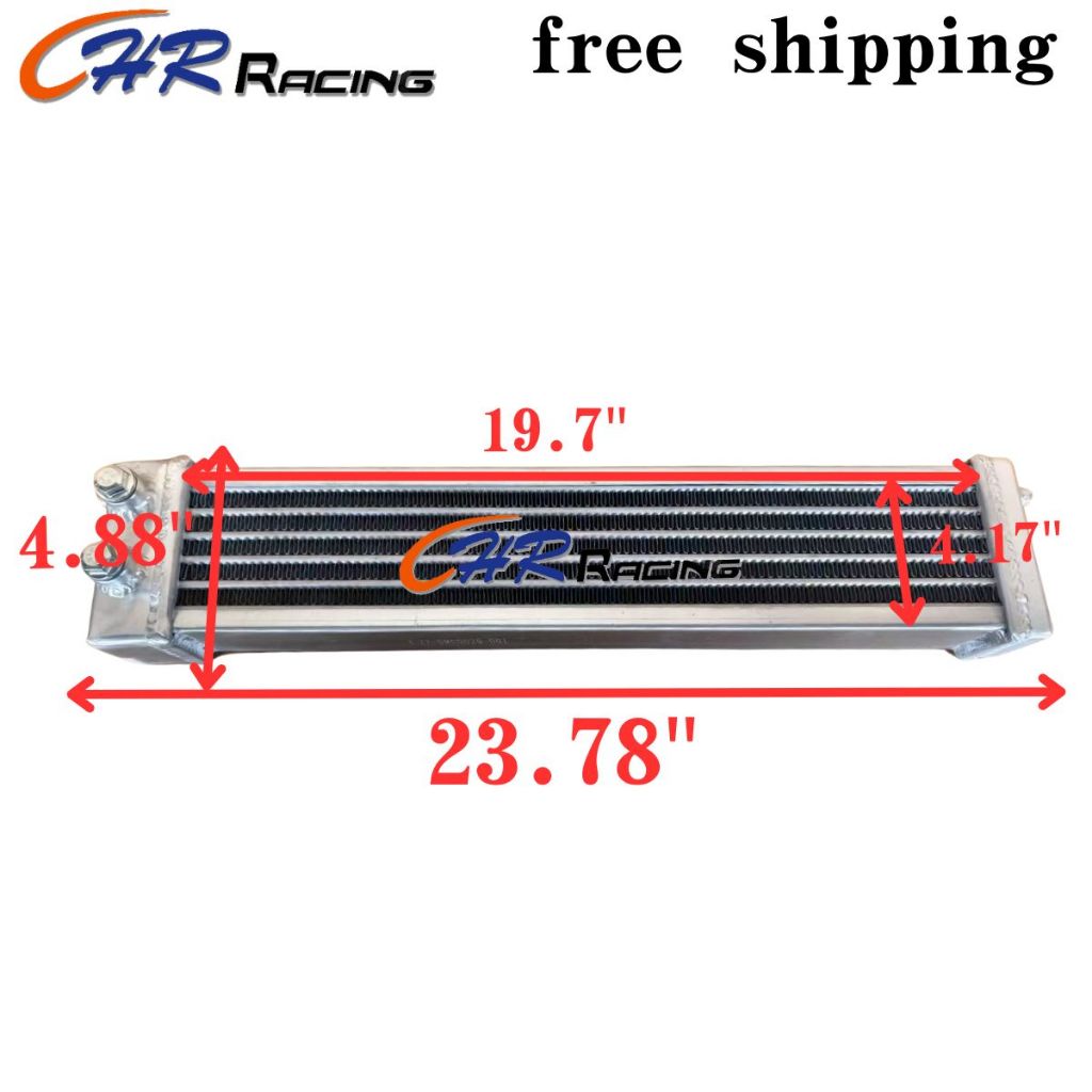 aluminum oil cooler fit for mazda RX2 RX3 RX4 RX5 RX7 S1 S2 oilcooler | Shopee Malaysia