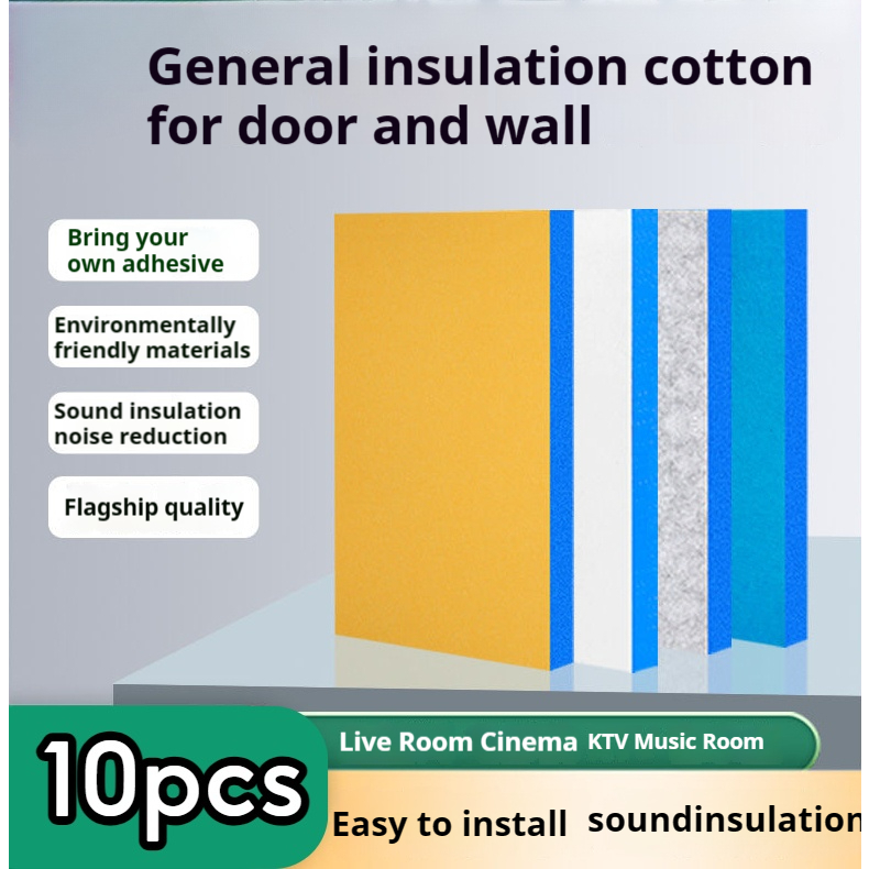 High-density Sound Insulation Wall Stickers Ultra-Silent Piano Room ...