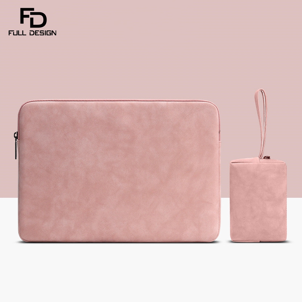 FULL DESIGN Laptop Sleeve Case Thick Padded Cover Laptop Bag Velvet ...