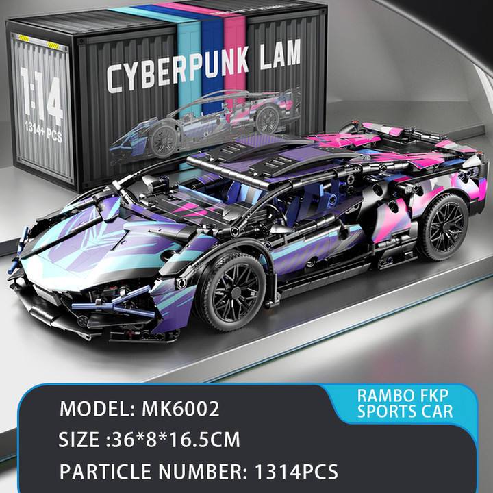 Compatible with LEGO Technic Ferrari 488 GTE Building Blocks Cars Toys ...