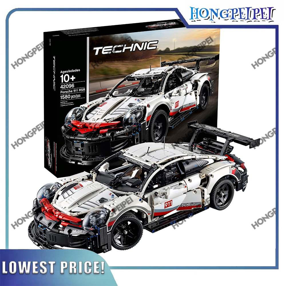 Compatible with LEGO Technic Ferrari 488 GTE Building Blocks Cars Toys ...