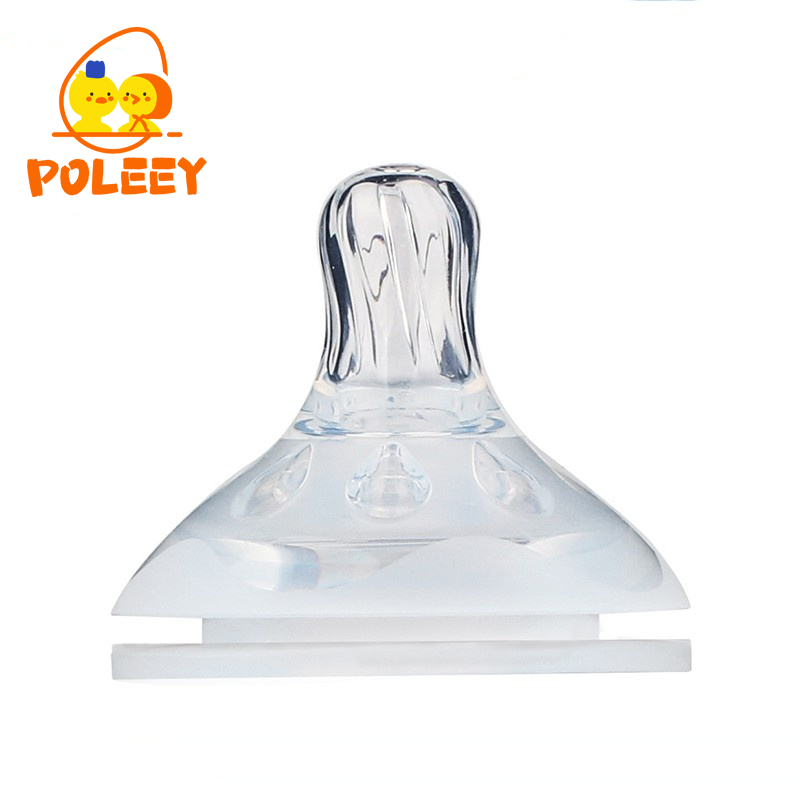 Poleey 5cm Wide Neck Pacifier Baby Milk Pacifier Nipple Puting | Shopee ...