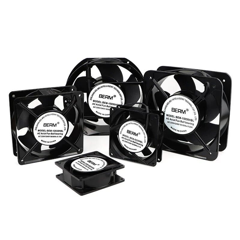 Small Axial Fan 220V/240V Silent Powerful Small Exhaust Fan Exhaust Fan ...