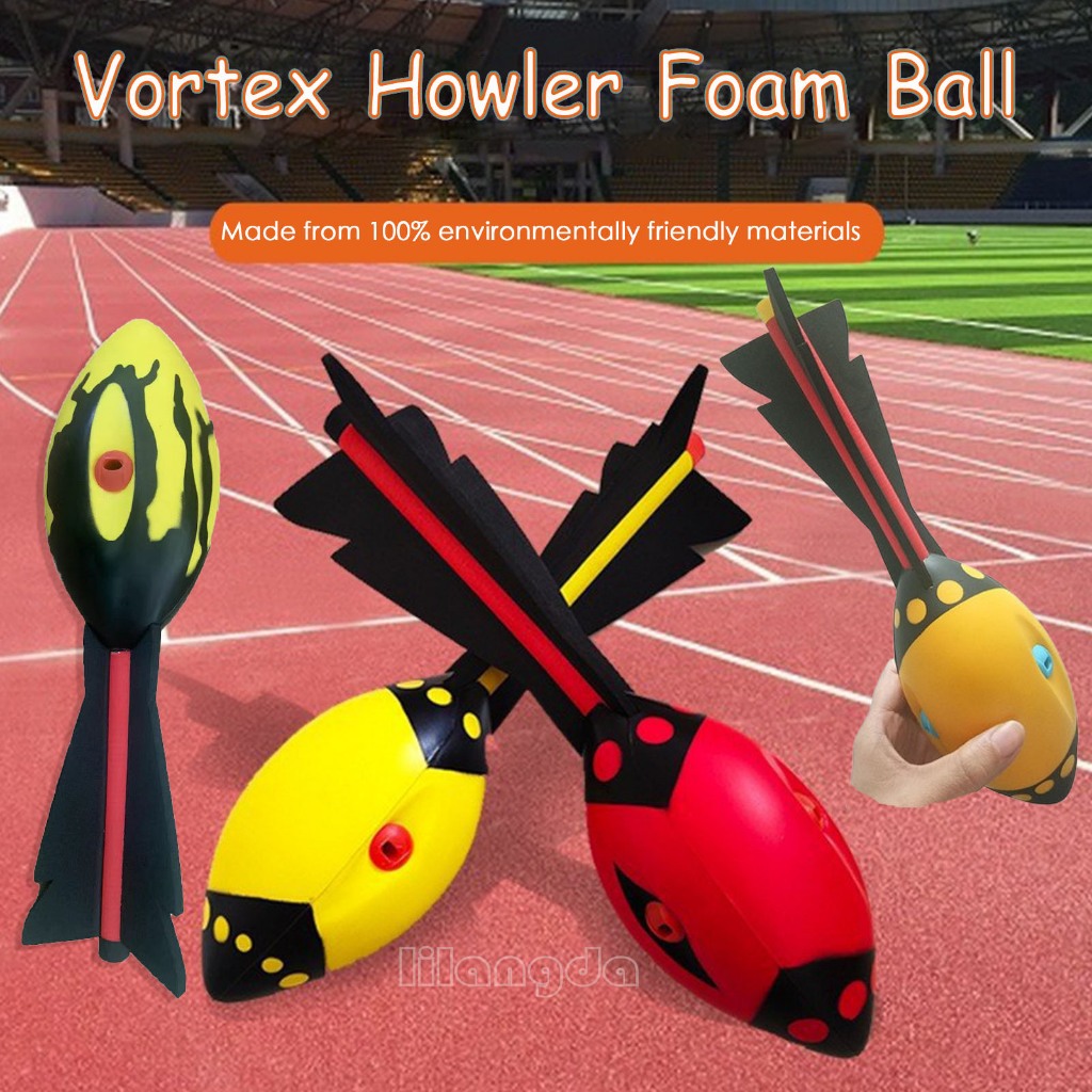 Creative Vortex Howler Foam Ball Sports Pocket Flyer Classic Long ...