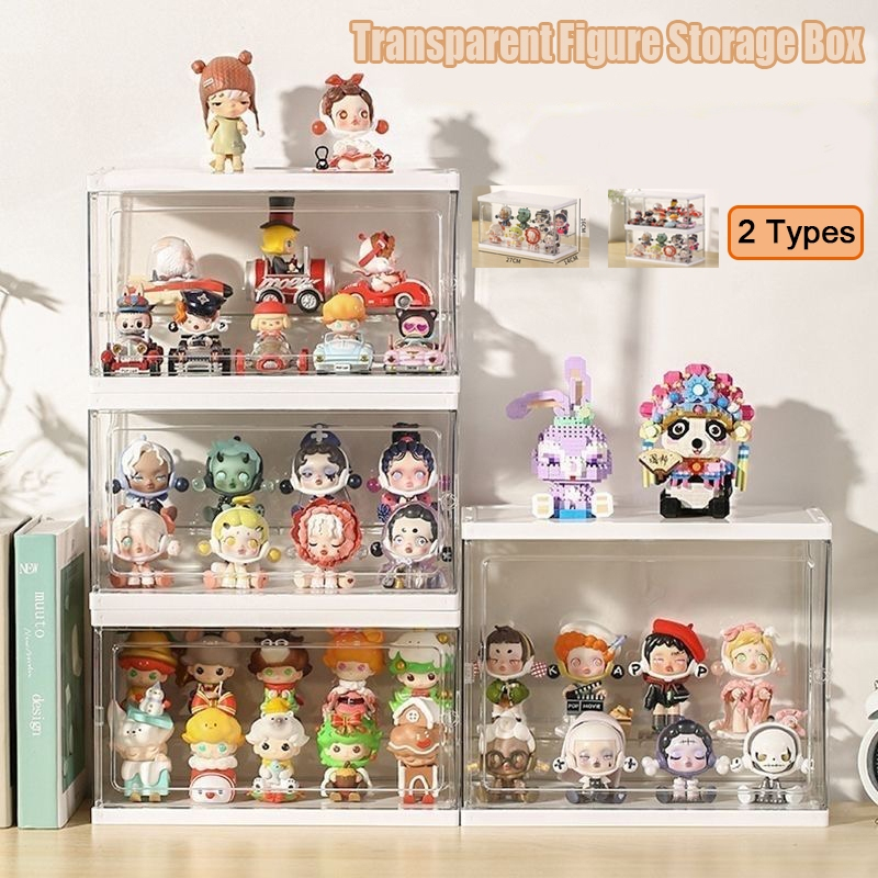Toy Display Storage Box Transparent Acrylic Figure Display Doll Pop ...