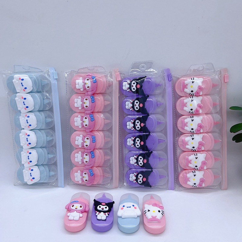 6 Pcs Sanrio Cartoon Mini Small Correction Tape Student Portable Error ...