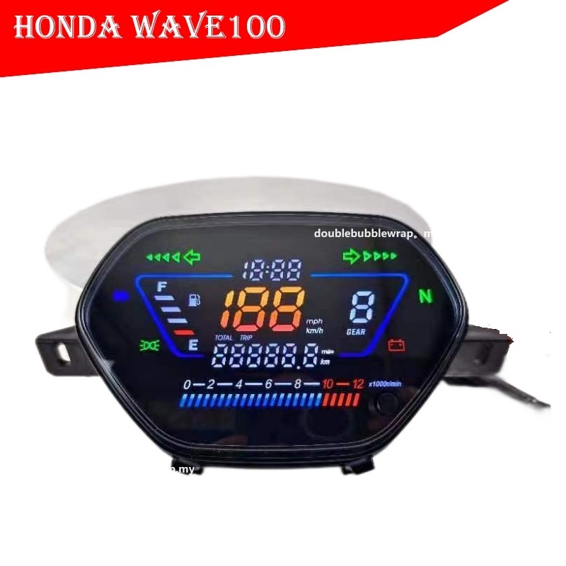 For Honda Wave Alpha 100 Digital Meter EX5 Class1 CX DX Wave100 Old Ori ...