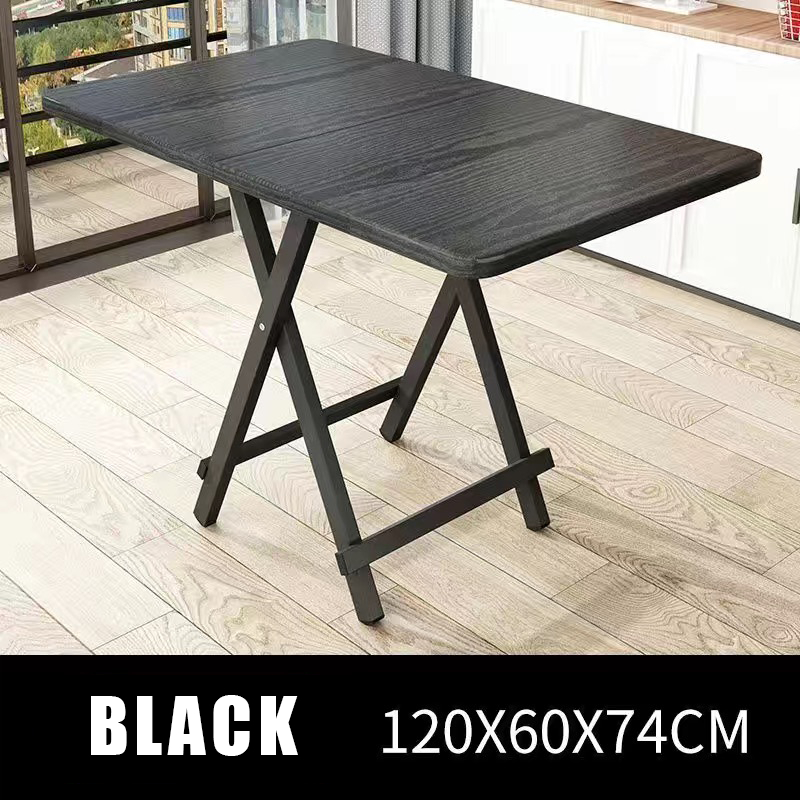 Folding Table Foldable Home Eating Computer Dining Desk Field Light ...